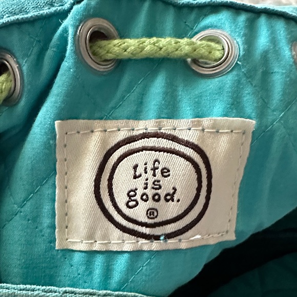 Life Is Good | Accessories | Life Is Good Teal And Green Backpack ...